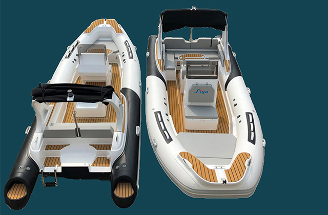 Liya 20Feet/6.2Meter semi rigid inflatable boat for 12people