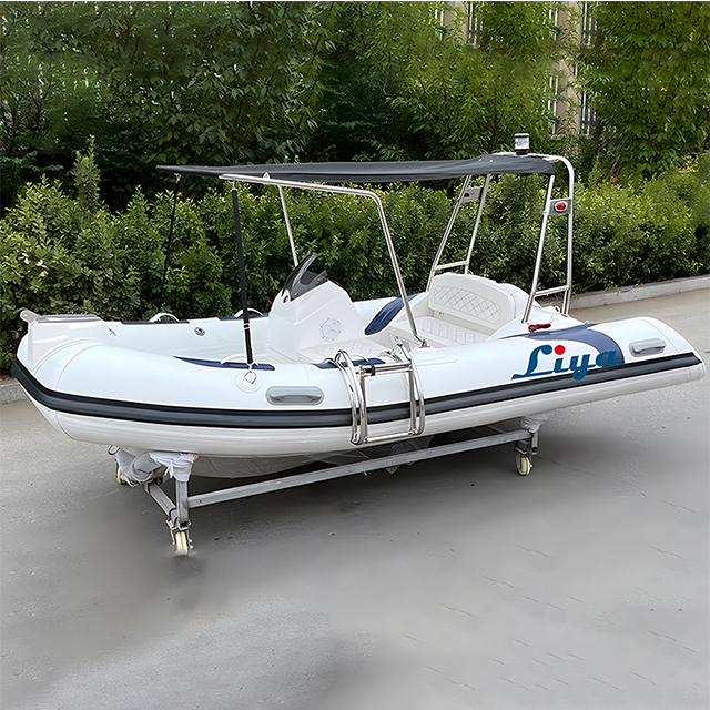 Liya 14 Feet Small Rigid Inflatable Boat 4.3 Meter Rib Boat - Buy ...