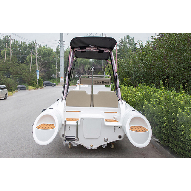 Liya 17 Feet Rigid Rib Boat 5.2 Meter Rib Boat With Motor