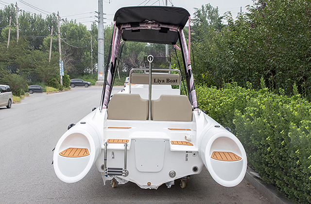 Liya 17 Feet Rigid Rib Boat 5.2 Meter Rib Boat With Motor