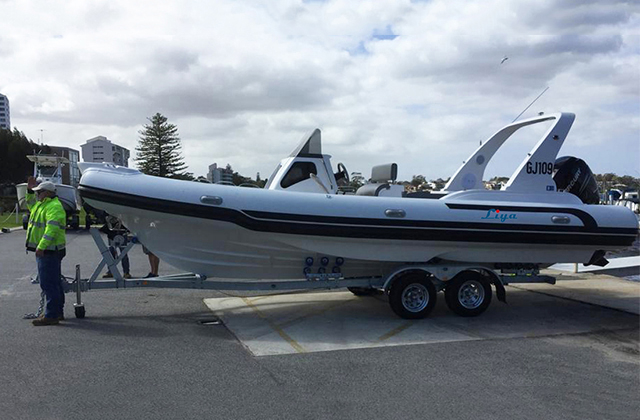 Liya 24.6Feet Large RIB Inflatable Boat 7.5Meter