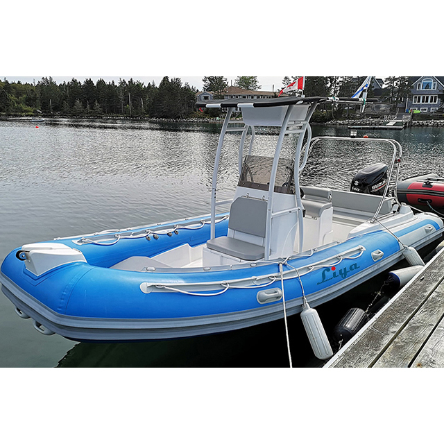 Liya 20Feet/6.2Meter semi rigid inflatable boat for 12people
