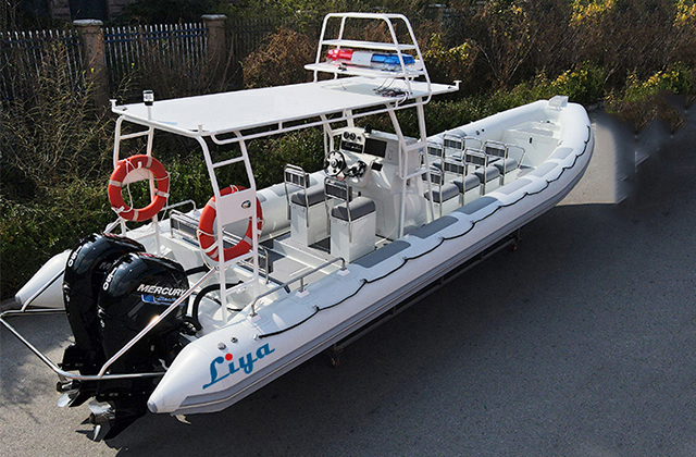 Liya Patrol Boat Aluminum hull Rib Boat 9-10 Meter