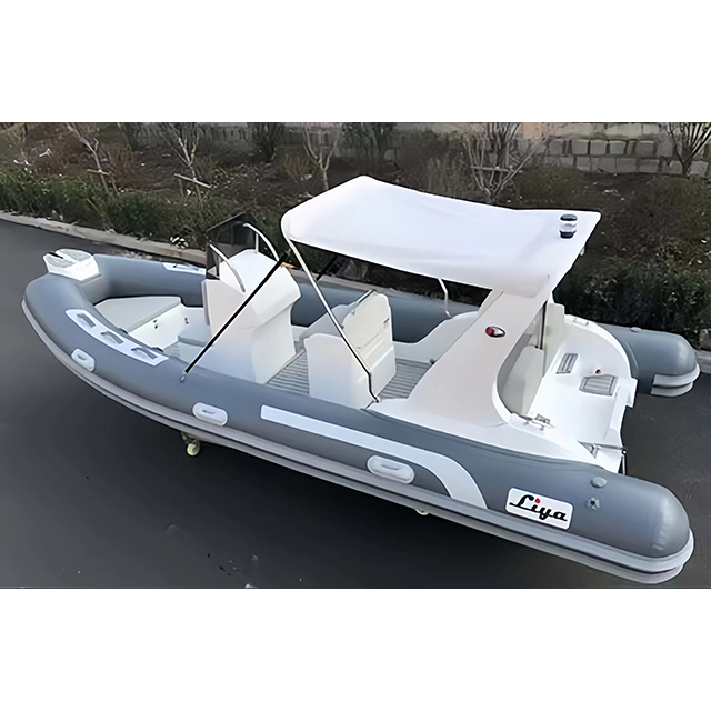 Liya 17 Feet Rigid Rib Boat 5.2 Meter Rib Boat With Motor
