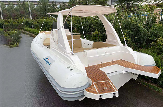 Liya Rib Boat 25 Feet Semi Rigid Inflatable Boat 7.5 Meter